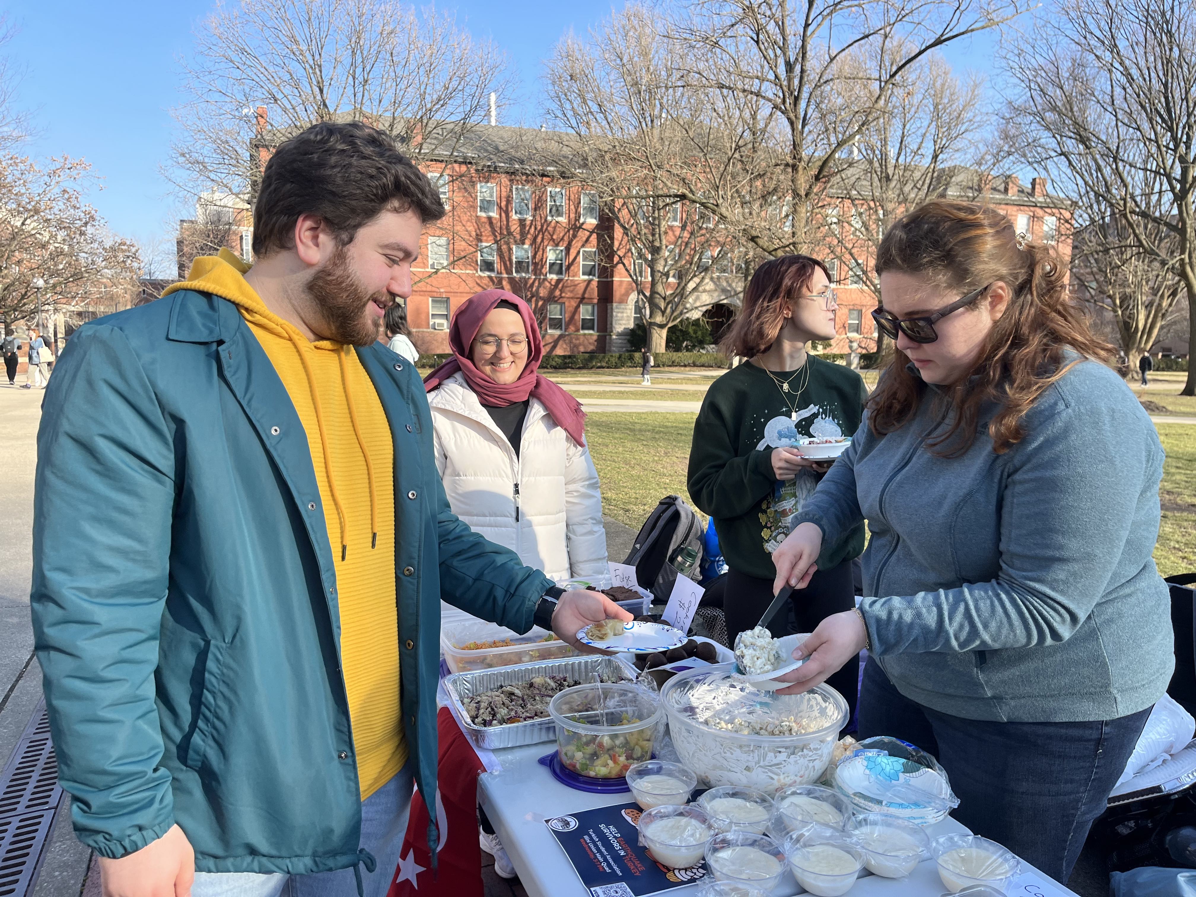 Turkish, Syrian students join in relief efforts for Earthquakes in ...