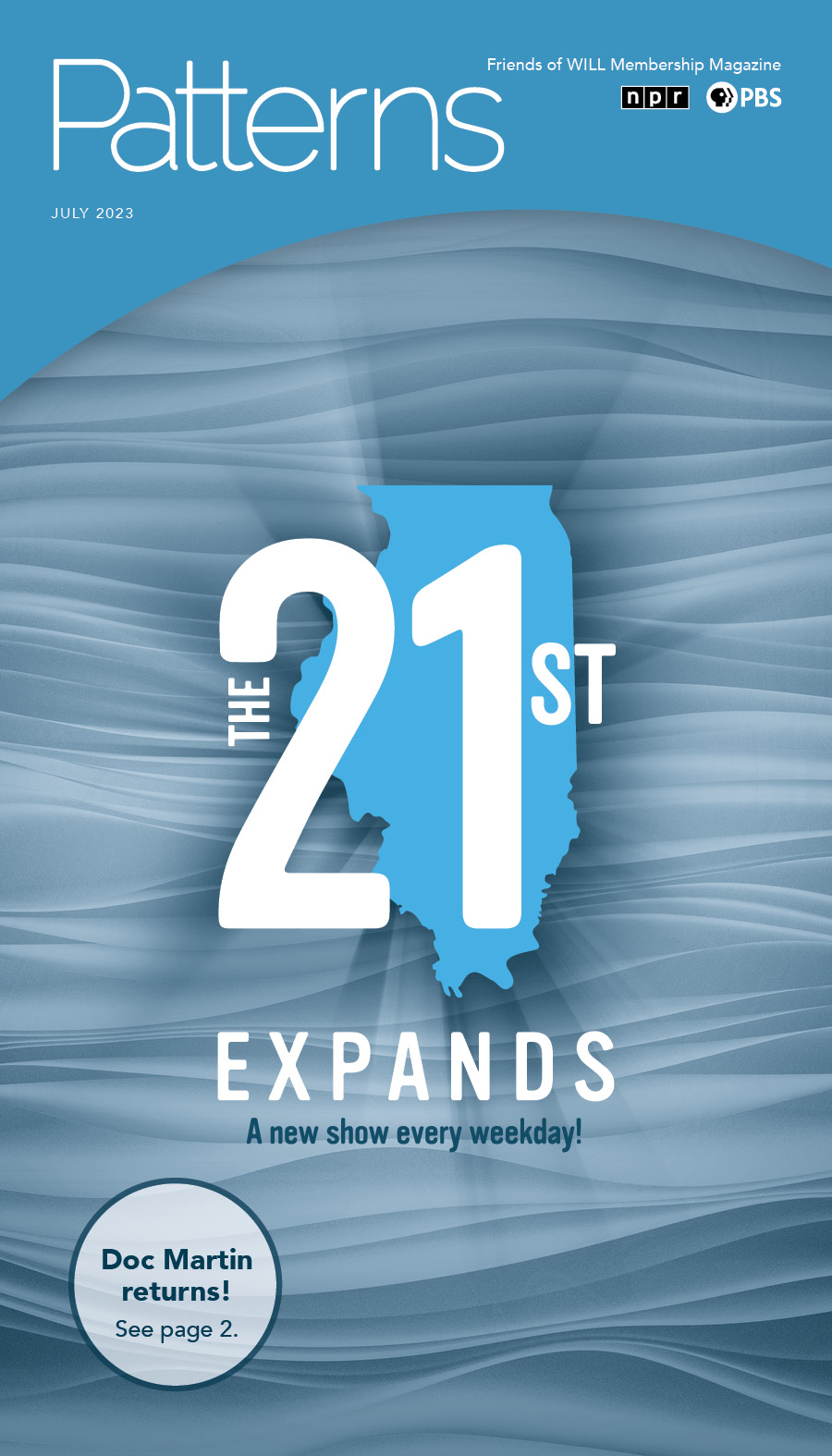 July 2023 Patterns magazine | Patterns Magazine | Illinois Public Media
