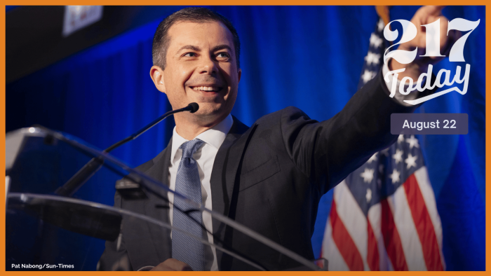 217 Today: Union leaders, Pete Buttigieg attack Donald Trump during an Illinois delegation’s ...