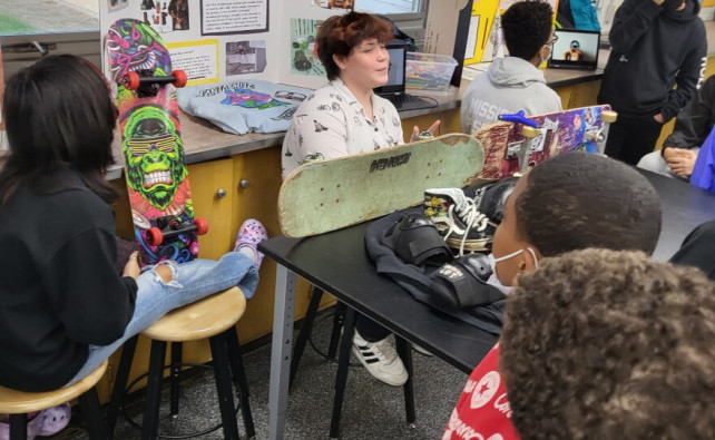 217 Today: After implementing a new learning model, one Illinois middle ...